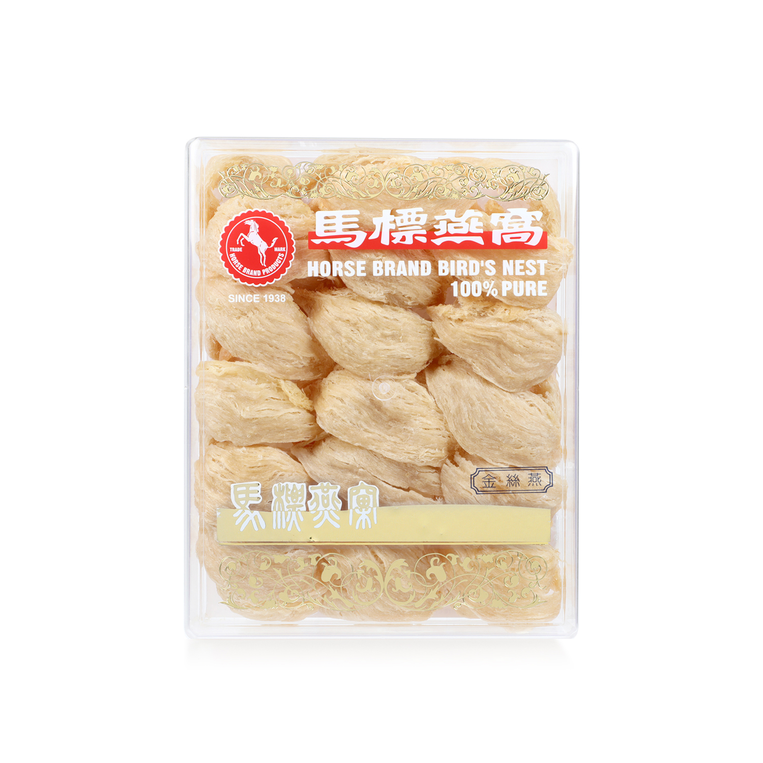 Horse Brand Bird's Nest, Gold Label (300g) - Guan Sang Co Pte Ltd