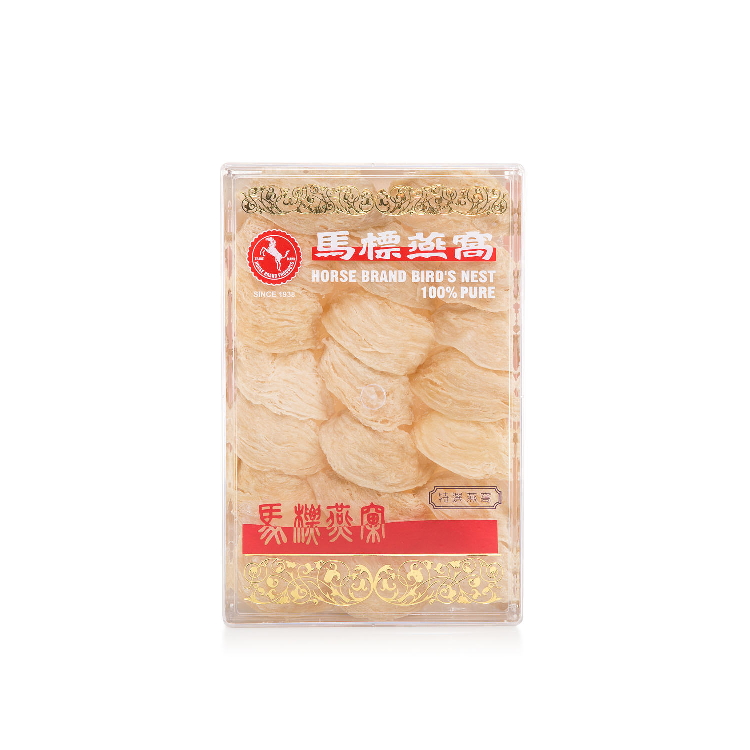 Horse Brand Bird's Nest, Red Label (150g) - Guan Sang Co Pte Ltd