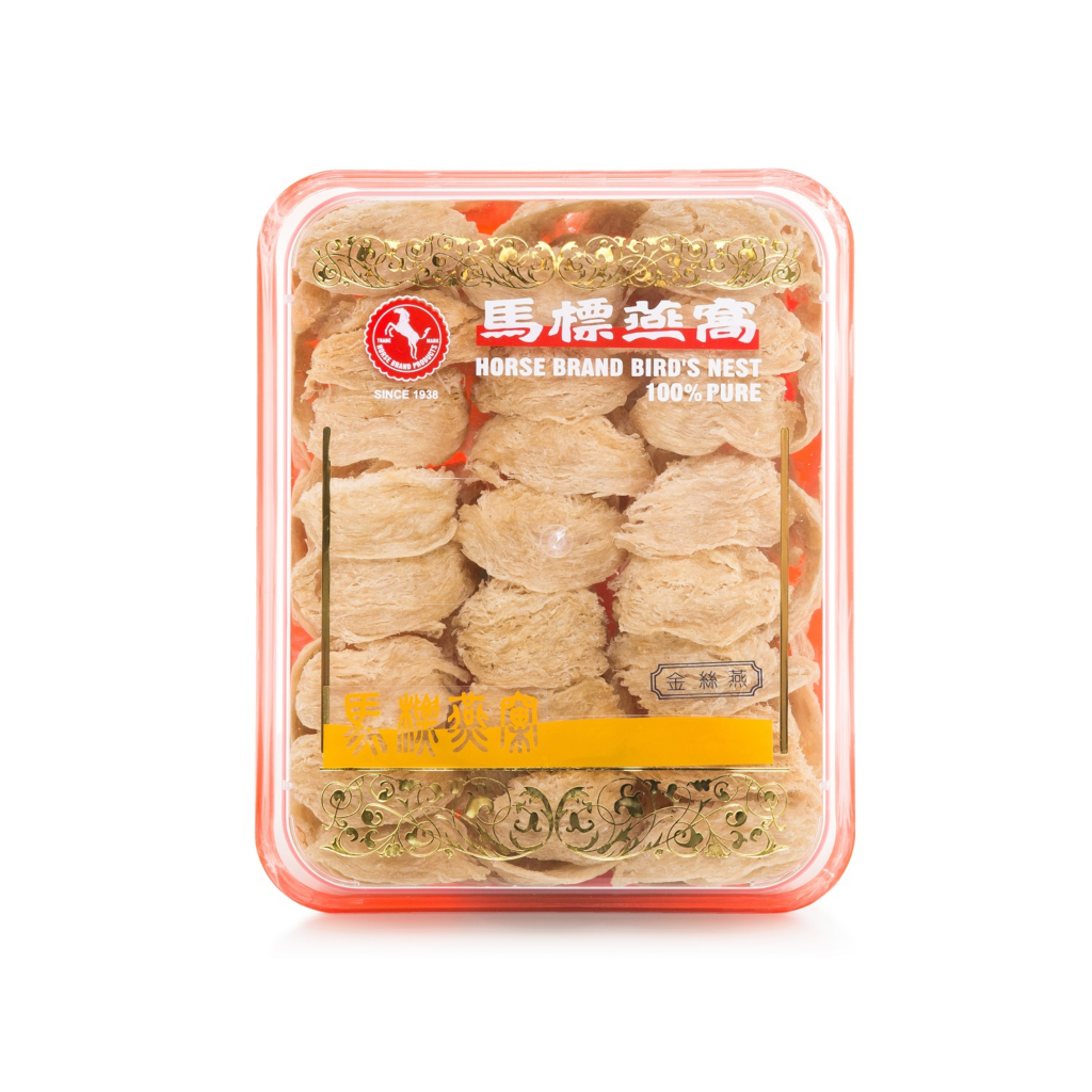 Horse Brand Bird's Nest, Yellow Label (600g) - Guan Sang Co Pte Ltd